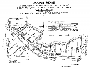 Subdivision Maps – Plainfield Township